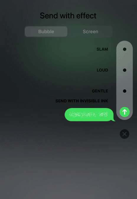 How To Send Message With Visual Effect On APPLE IPhone 12 Pro Max ...