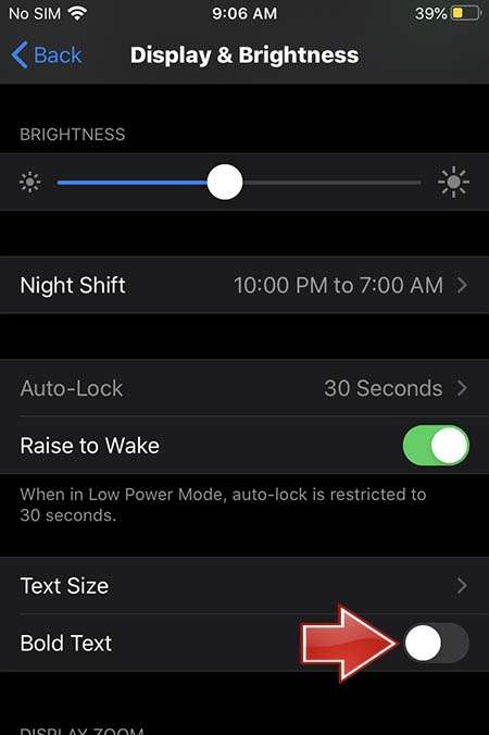 How To Turn On Bold Text In APPLE IPhone 13 Pro Max? - MobileSum United ...