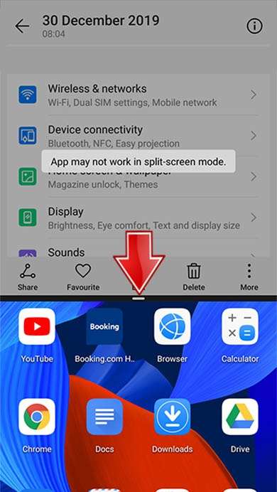 How To Enable / Disable Split Screen In HUAWEI P40 Lite? - MobileSum ...