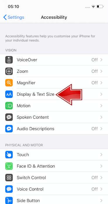 How To Change Text Size In IPhone 13 Pro? - MobileSum United States / USA