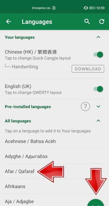 How To Change Keyboard Language In HUAWEI P10 ? - MobileSum United ...